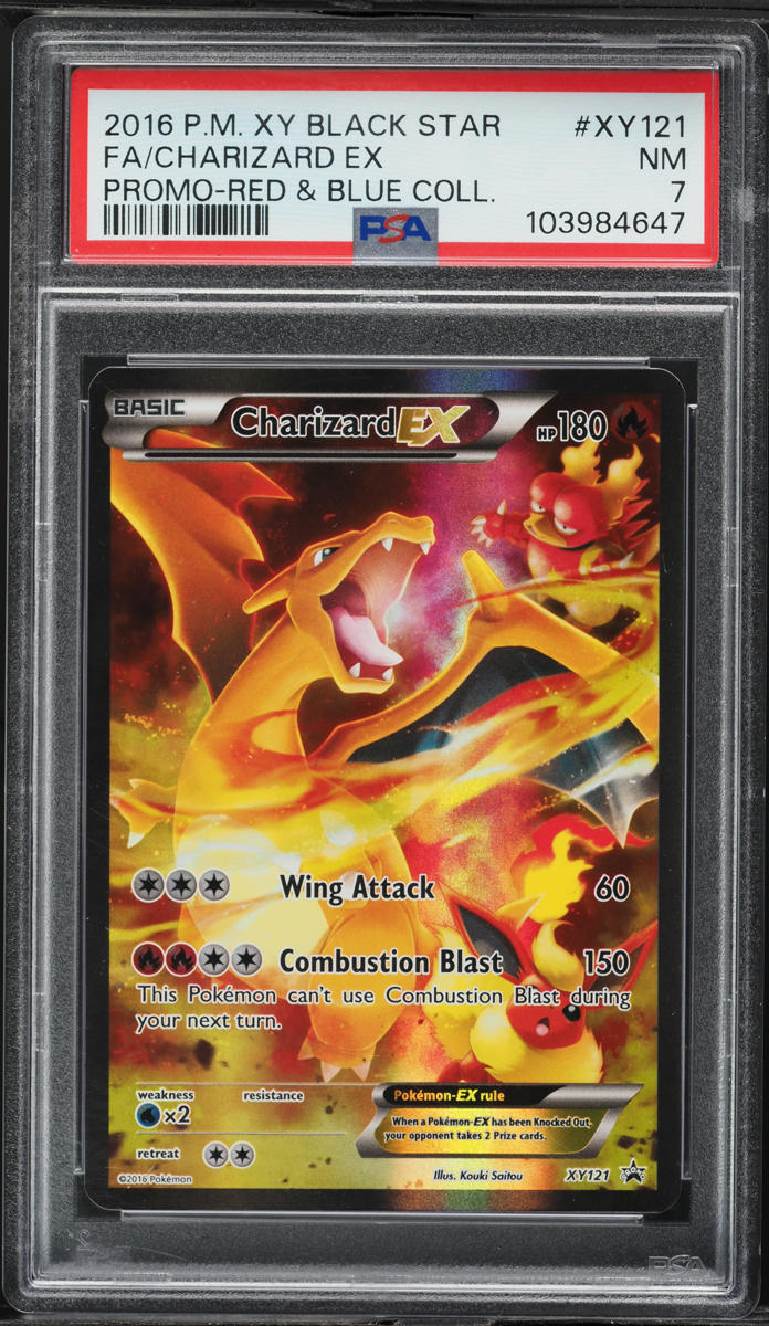 2016 Pokemon XY Black Star Promo Red & Blue Collection Full Art ...
