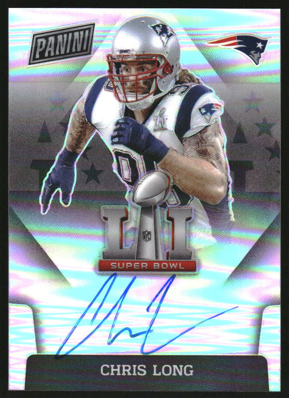 2021 Panini Superbowl LI Autograph Chris Long Auto on Fanatics Collect