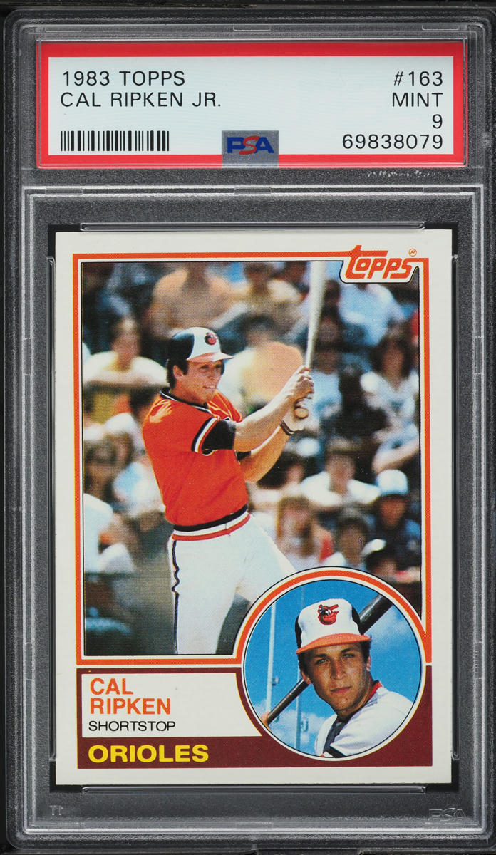 1983 Topps Cal Ripken Jr. #163 PSA 9 MINT on Fanatics Collect
