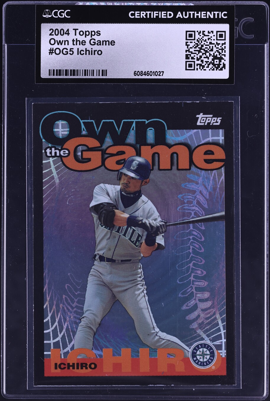2004 Topps Own The Game Ichiro #OG5 CGC AUTH on Fanatics Collect