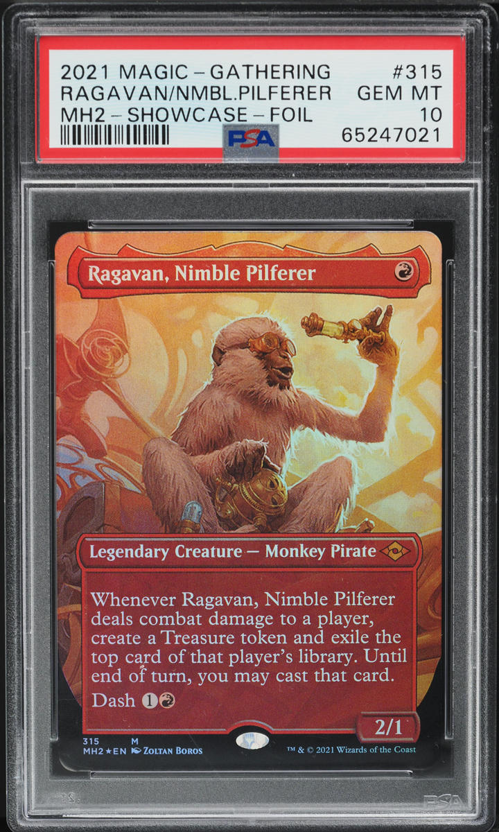 2021 Magic The Gathering Modern Horizons 2 Foil Ragavan Nimble Pilferer ...