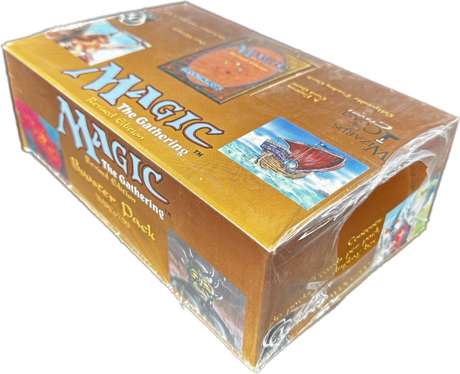 1994 Magic The Gathering MTG Revised Factory Sealed Booster Box 36ct on ...