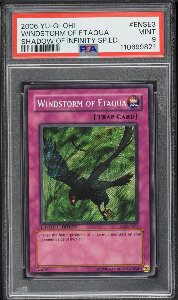 2006 Yu-Gi-Oh! Shadow Infinity Special Ed Windstorm Of Etaqua #SOI ...