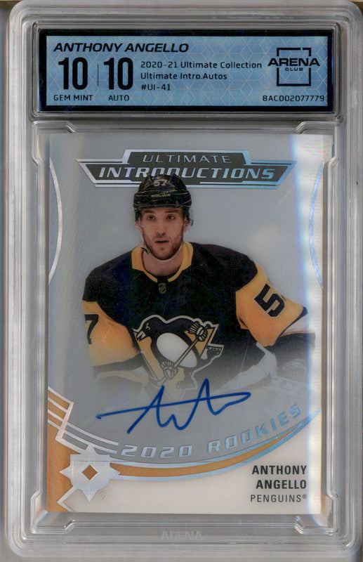 2020 Ultimate Collection Introductions Auto Anthony Angello Arena Club ...