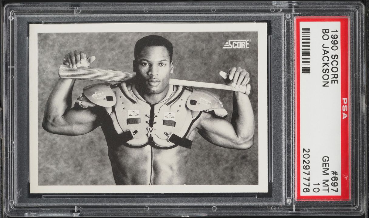 1990 Score Bo Jackson #697 PSA 10 GEM MINT on Fanatics Collect