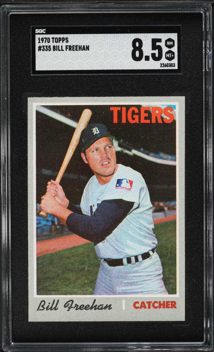 1970 Topps Bill Freehan #335 SGC 8.5 NM-MT+ on Fanatics Collect