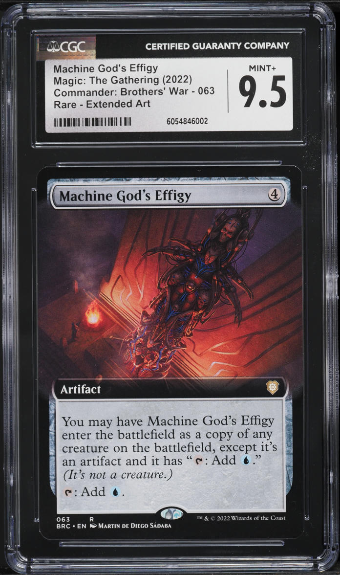 2022 Magic The Gathering Brothers' War Extended Art Machine God's ...