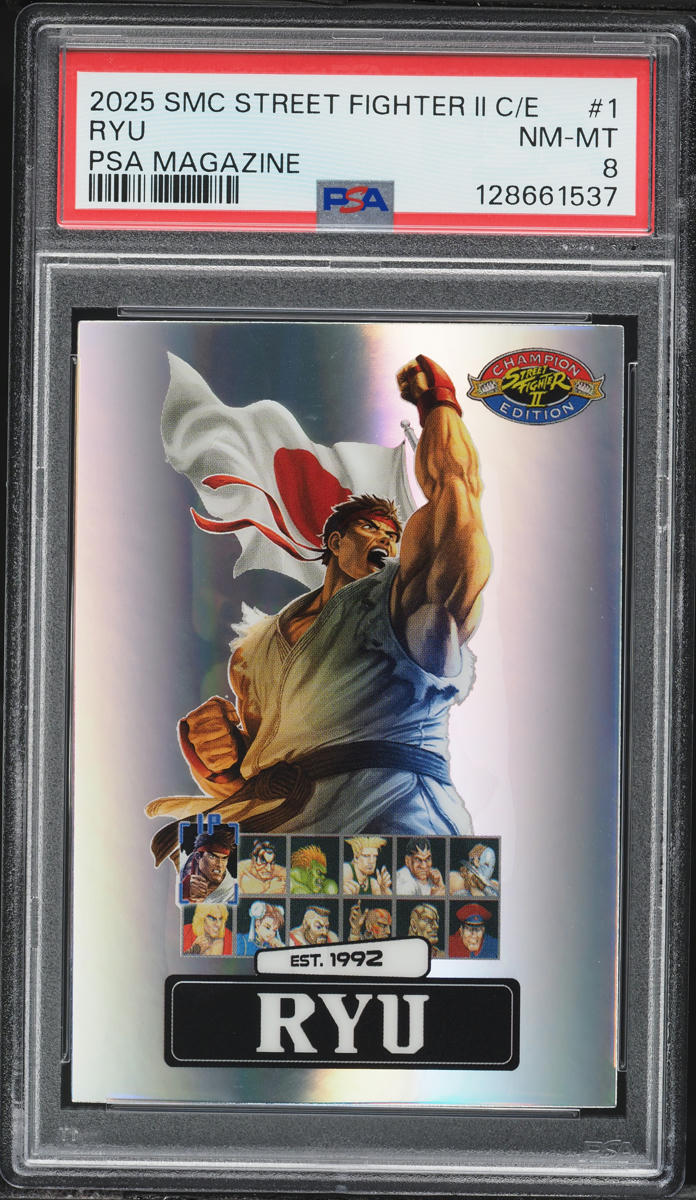 2025 Saturday Morning Cards Street Fighter II Champion Edition PSA ...