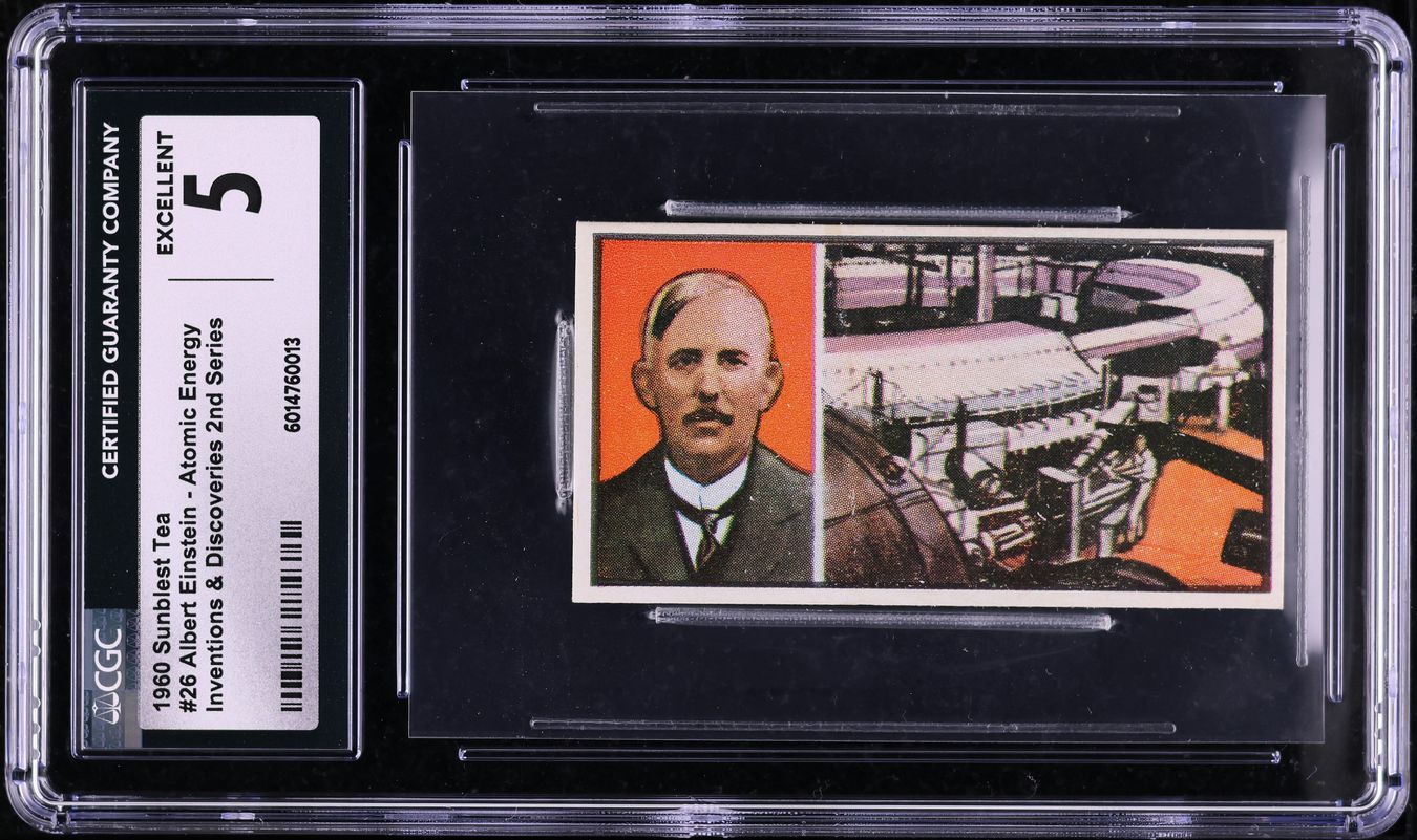 1960 Sunblest Tea Inventions & Discoveries Albert Einstein Atomic ...