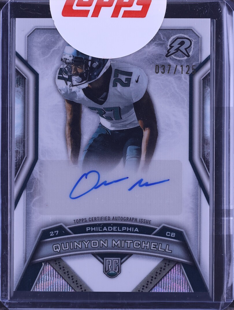 2024 Topps Resurgence White Surge Refractor Quinyon Mitchell ROOKIE ...