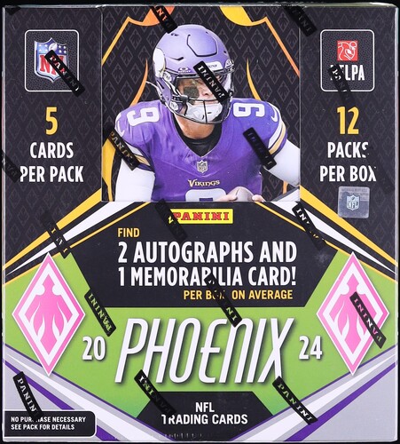 2024 Panini Phoenix Football Sealed Hobby Box, 12ct Packs on Fanatics ...