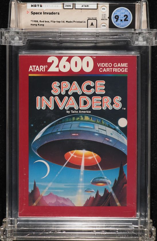 Space Invaders (Atari 2600) WATA 9.2 A Sealed on Fanatics Collect