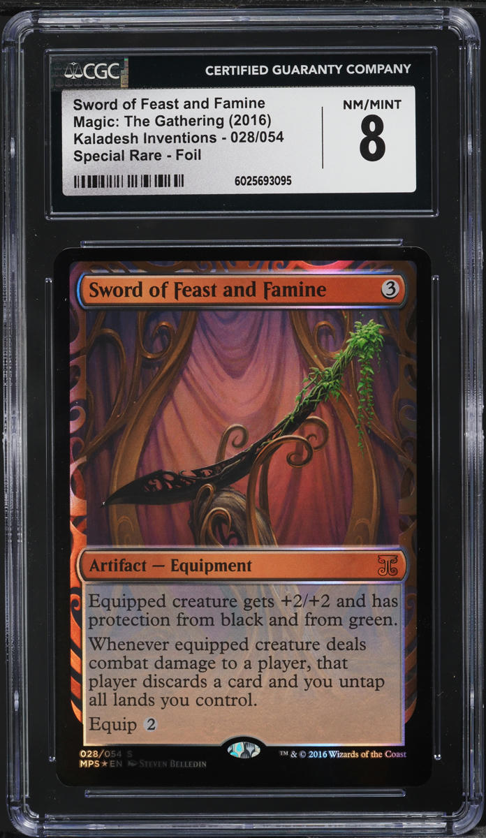 2016 Magic The Gathering Kaladesh Invention Foil Sword Of Feast And ...