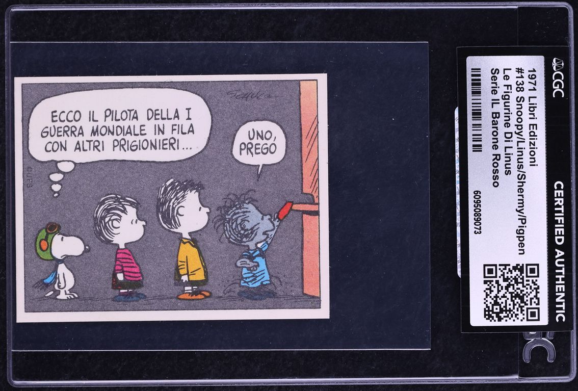 1971 Libri Edizioni Le Figurine Di Linus Il Barone Rosso Snoopy Linus ...