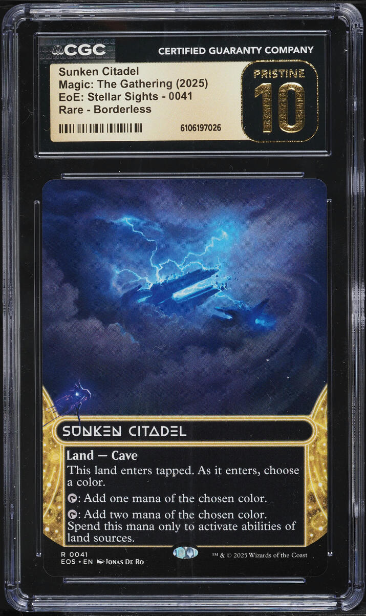 2025 Magic The Gathering MTG EoE Stellar Sights Borderless Sunken ...