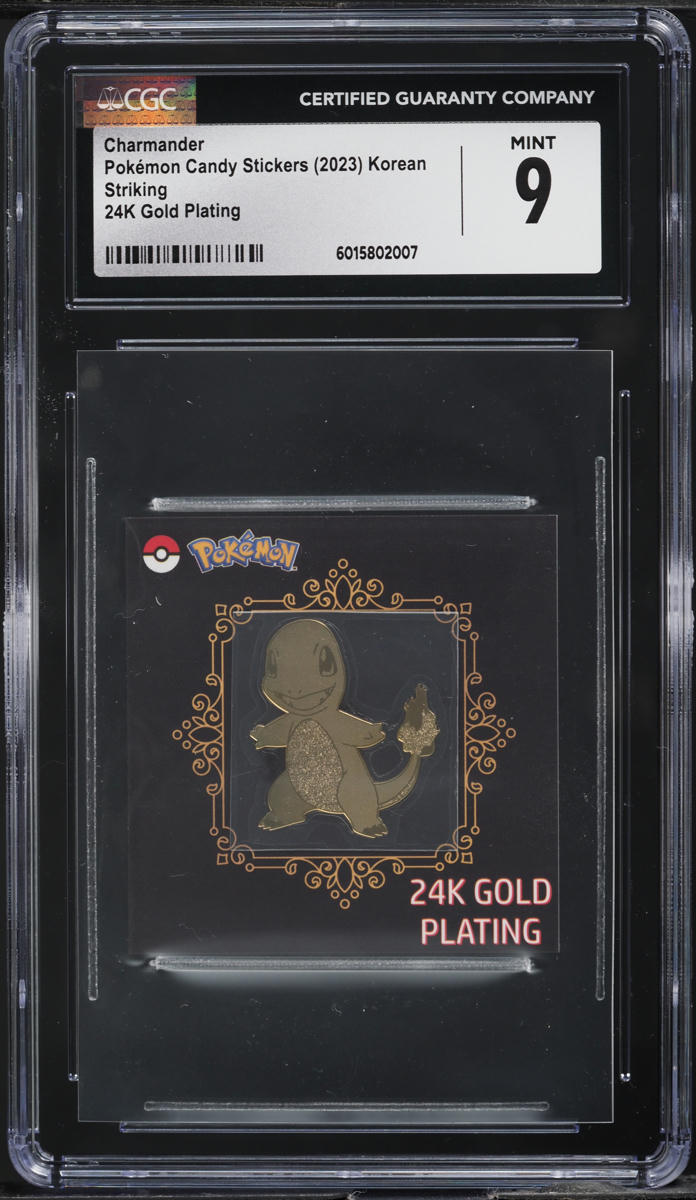 2023 Pokemon Korean Candy Stickers Striking 24K Gold Plating Dragonair ...