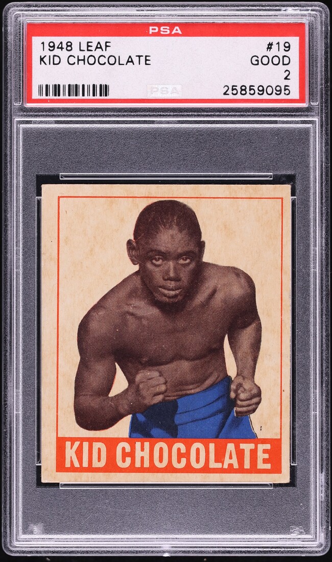 1948 Leaf Boxing Kid Chocolate #19 PSA 2 GD on Fanatics Collect