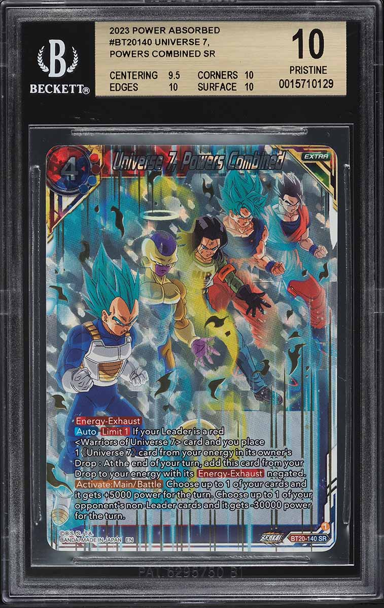 2023 Dragon Ball Super Power Absorbed Universe 7, Powers Combined BGS ...