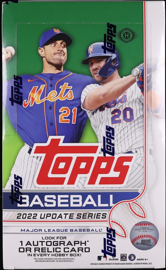 2022 Topps Baseball Update Series Sealed Hobby Box on Fanatics Collect