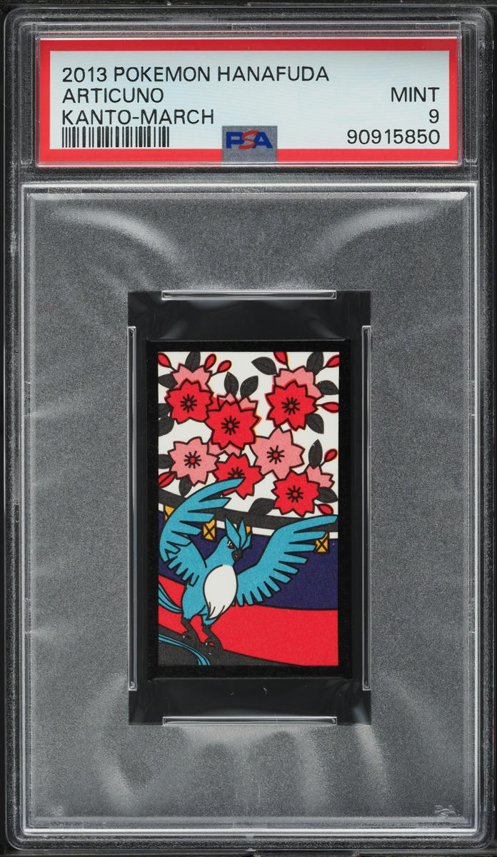 2013 Pokemon Hanafuda Kanto March Articuno PSA 9 MINT on Fanatics Collect