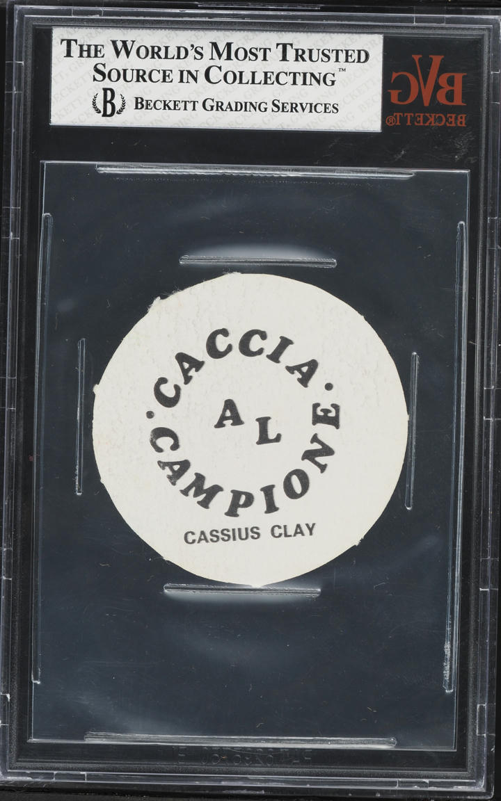 1970 Baggioli Caccia Al Campione Without Tab Cassius Clay Muhammad Ali ...