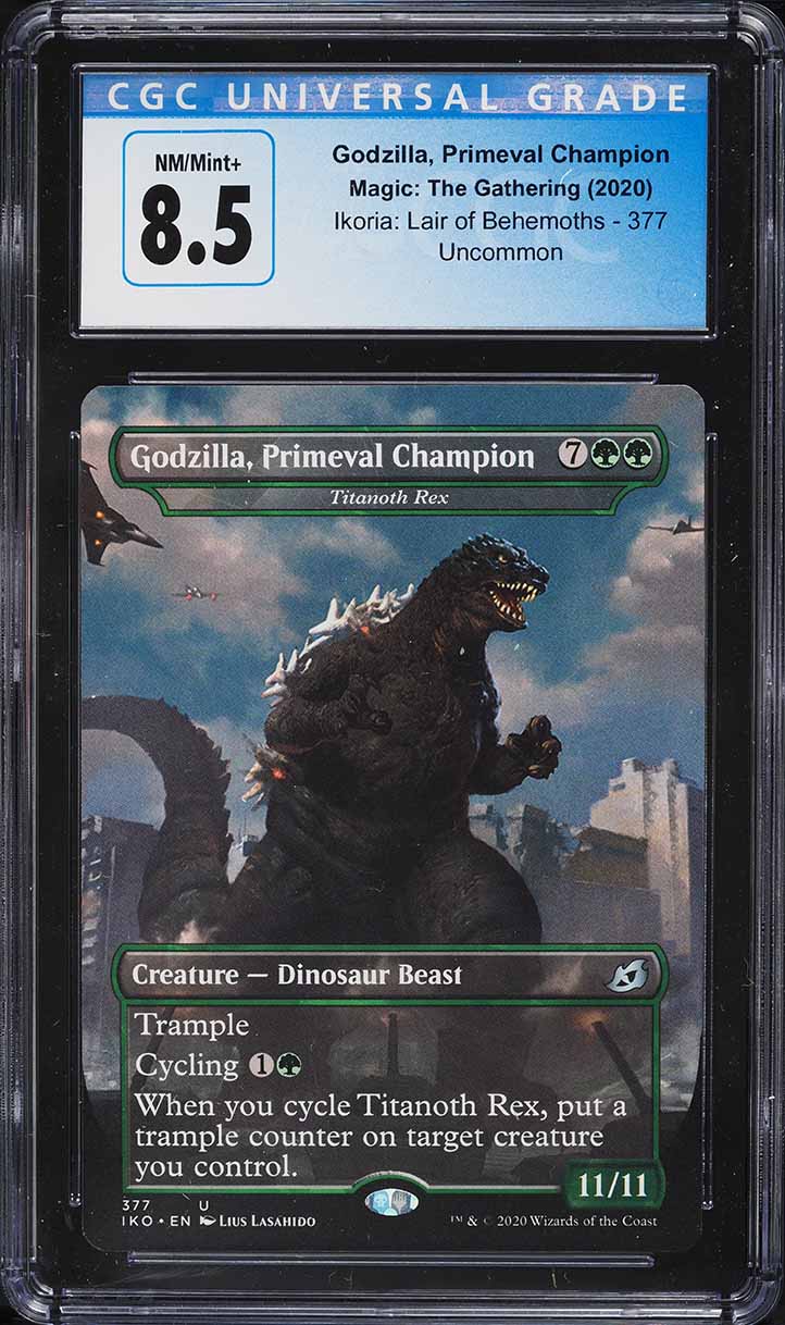 2020 Magic The Gathering Ikoria Lair Behemoth Godzilla Primeval ...