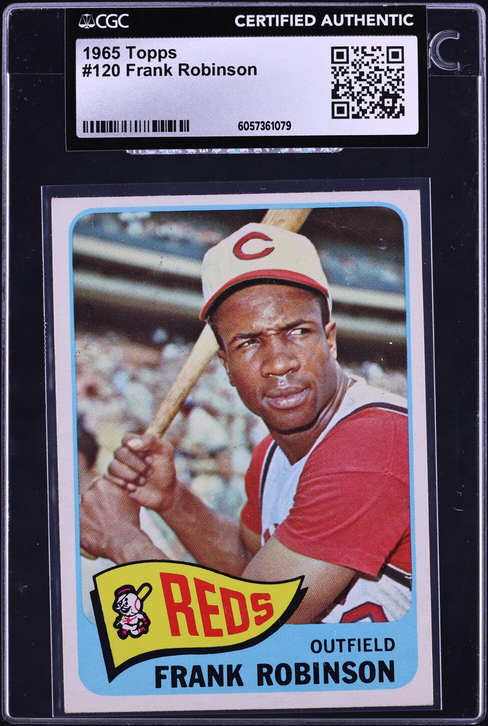 1965 Topps Frank Robinson #120 CGC AUTH on Fanatics Collect
