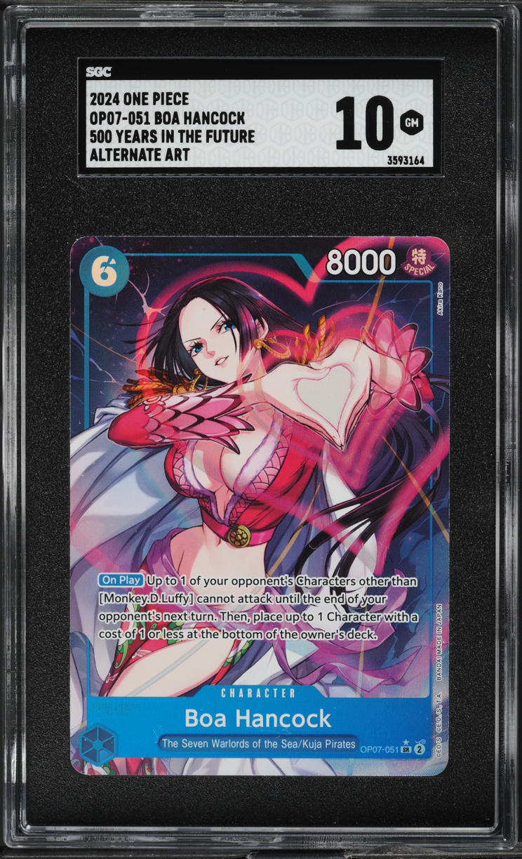 2024 One Piece 500 Years In The Future Alt Art Boa Hancock #OP07-051 ...