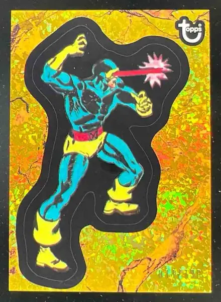 2025 Topps Marvel Comic Book Heroes 1975 Gold Mini Diamonds #32 Cyclops ...