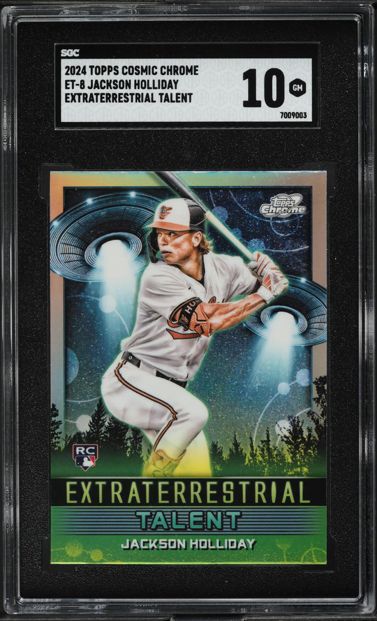 2024 Topps Chrome Cosmic Extraterrestrial Talent Jackson Holliday ...