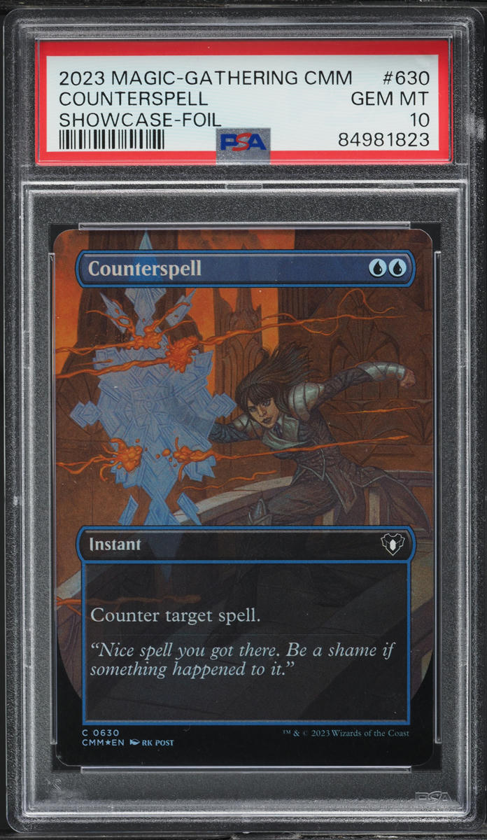 2023 Magic The Gathering MTG Commander Masters Showcase Foil ...