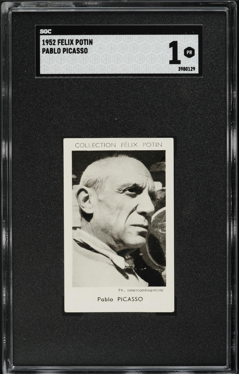 1952 Felix Potin Pablo Picasso SGC 1 PR on Fanatics Collect