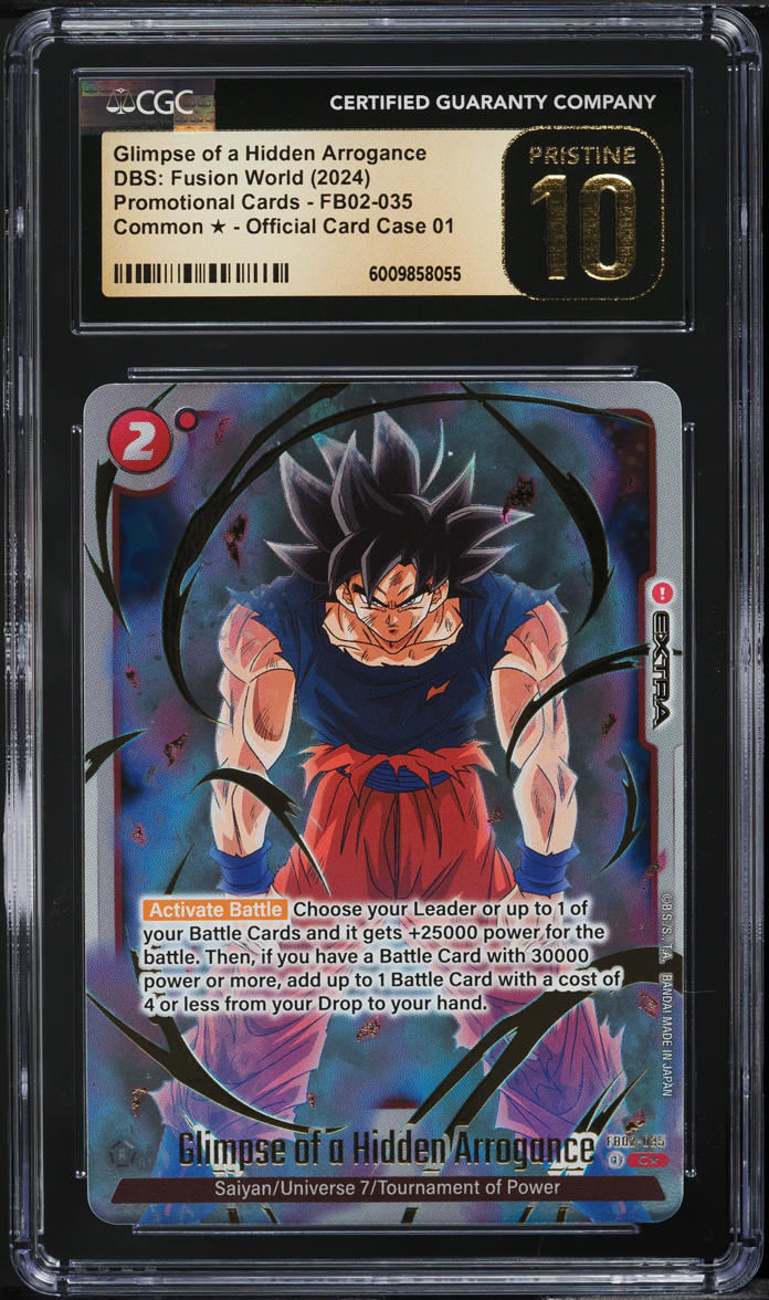 2024 Dragon Ball Super Fusion World Promo Glimpse Of A Hidden Arrogance ...