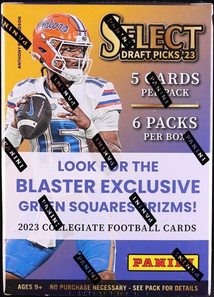 2023 Select Draft Picks Football Sealed Blaster Box on Fanatics Collect