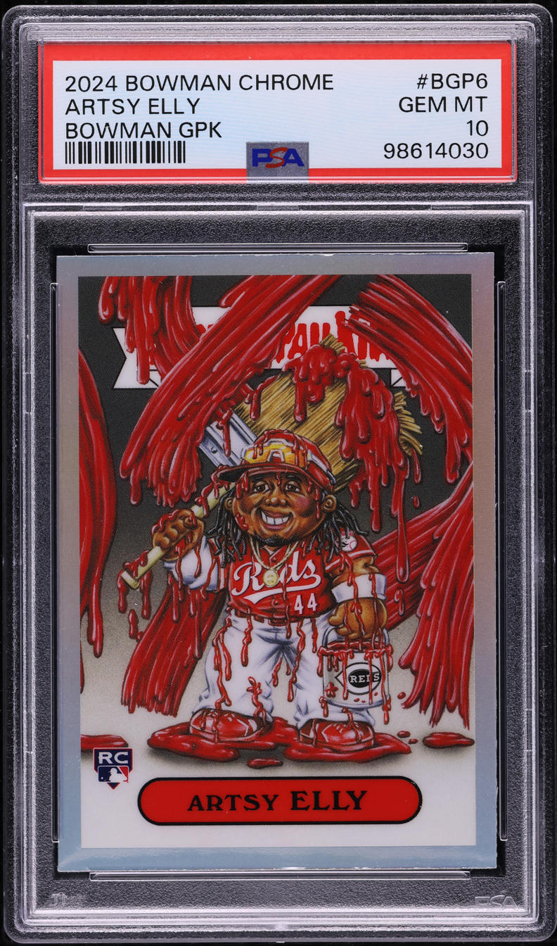 2024 Bowman Chrome Garbage Pail Kids Artsy Elly De La Cruz ROOKIE #BGP ...
