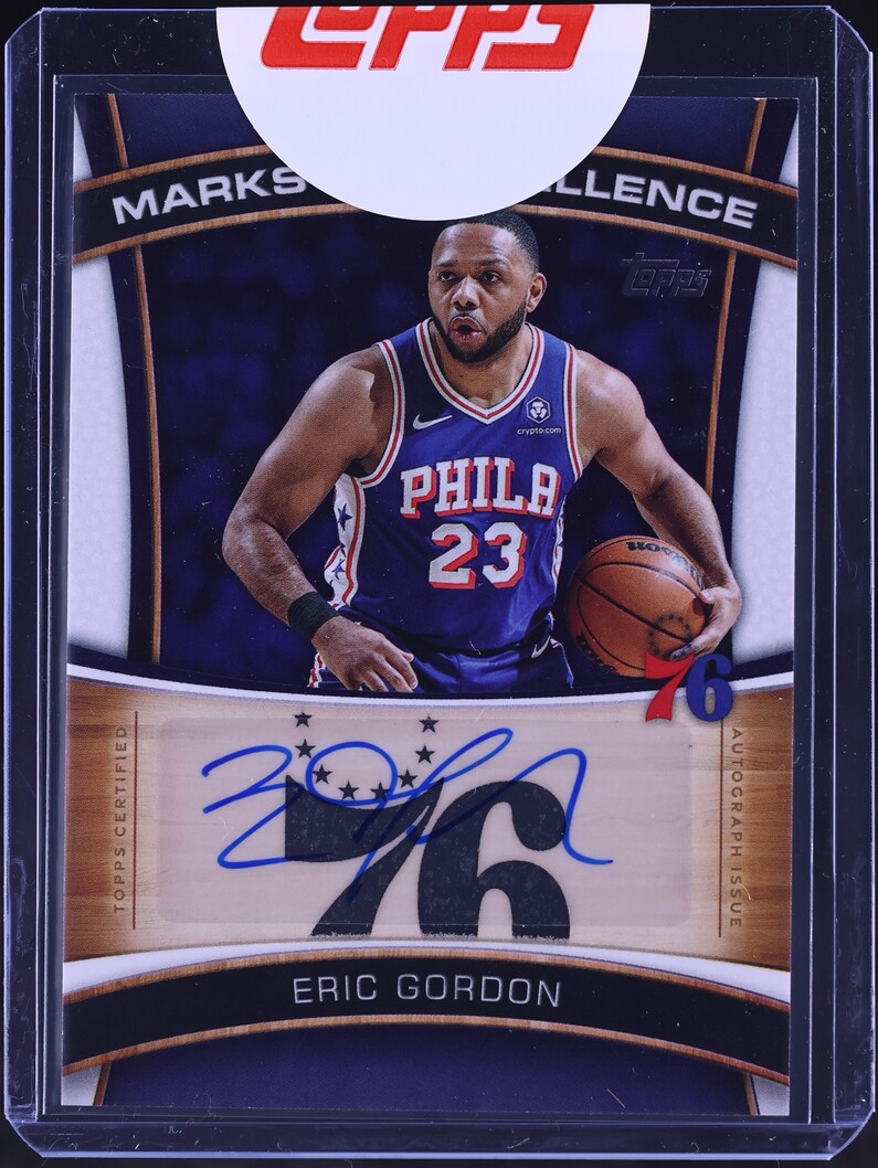 2025 Topps Marks Of Excellence Eric Gordon AUTO #ME-EG on Fanatics Collect