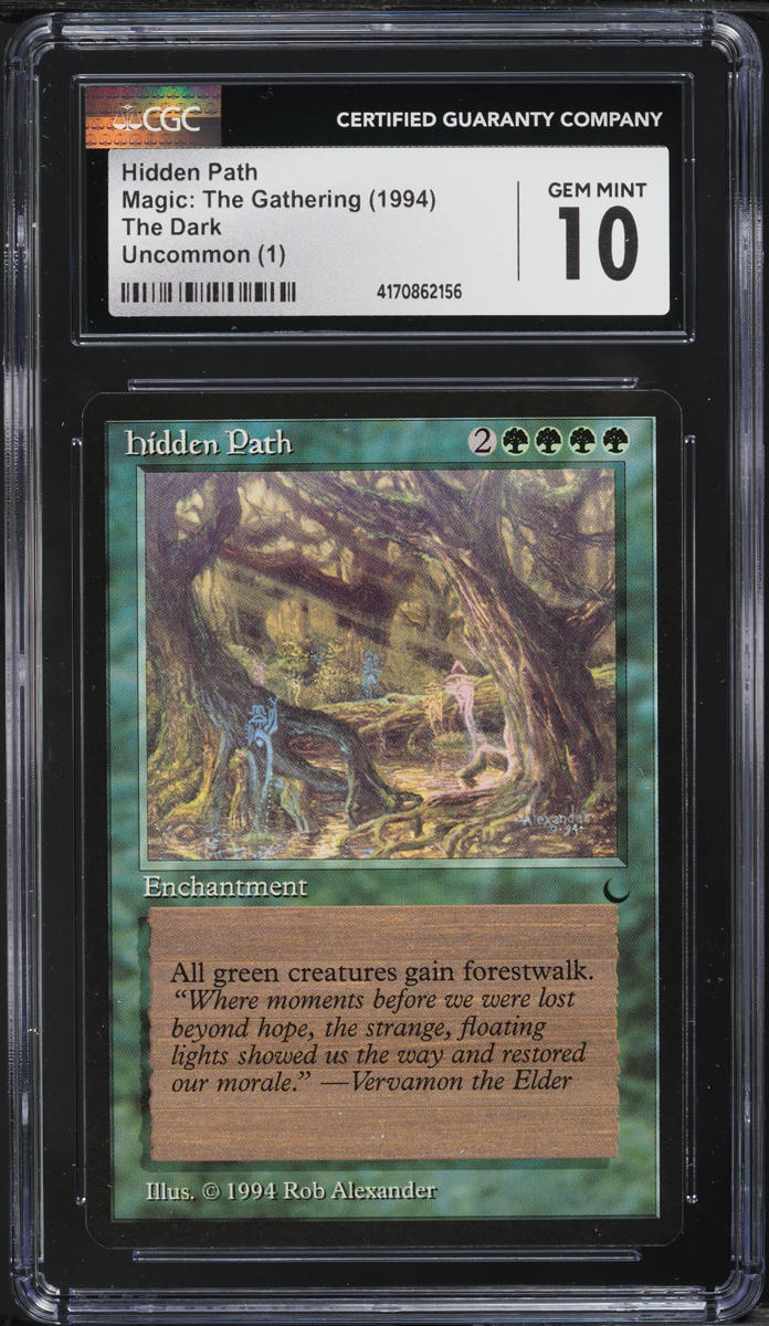 1994 Magic The Gathering MTG The Dark Hidden Path CGC 10 GEM MINT on ...