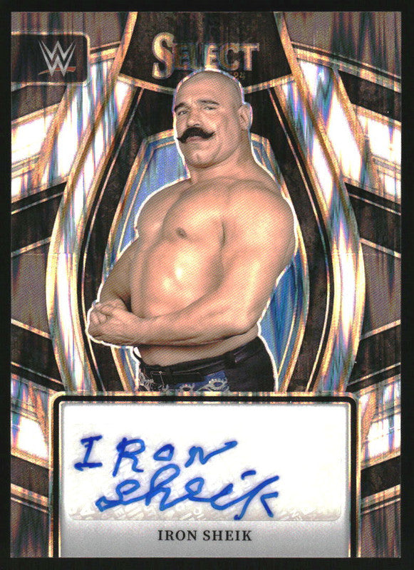 2024 Select WWE Signature Selections Flash Prizms #SLISH Iron Sheik ...