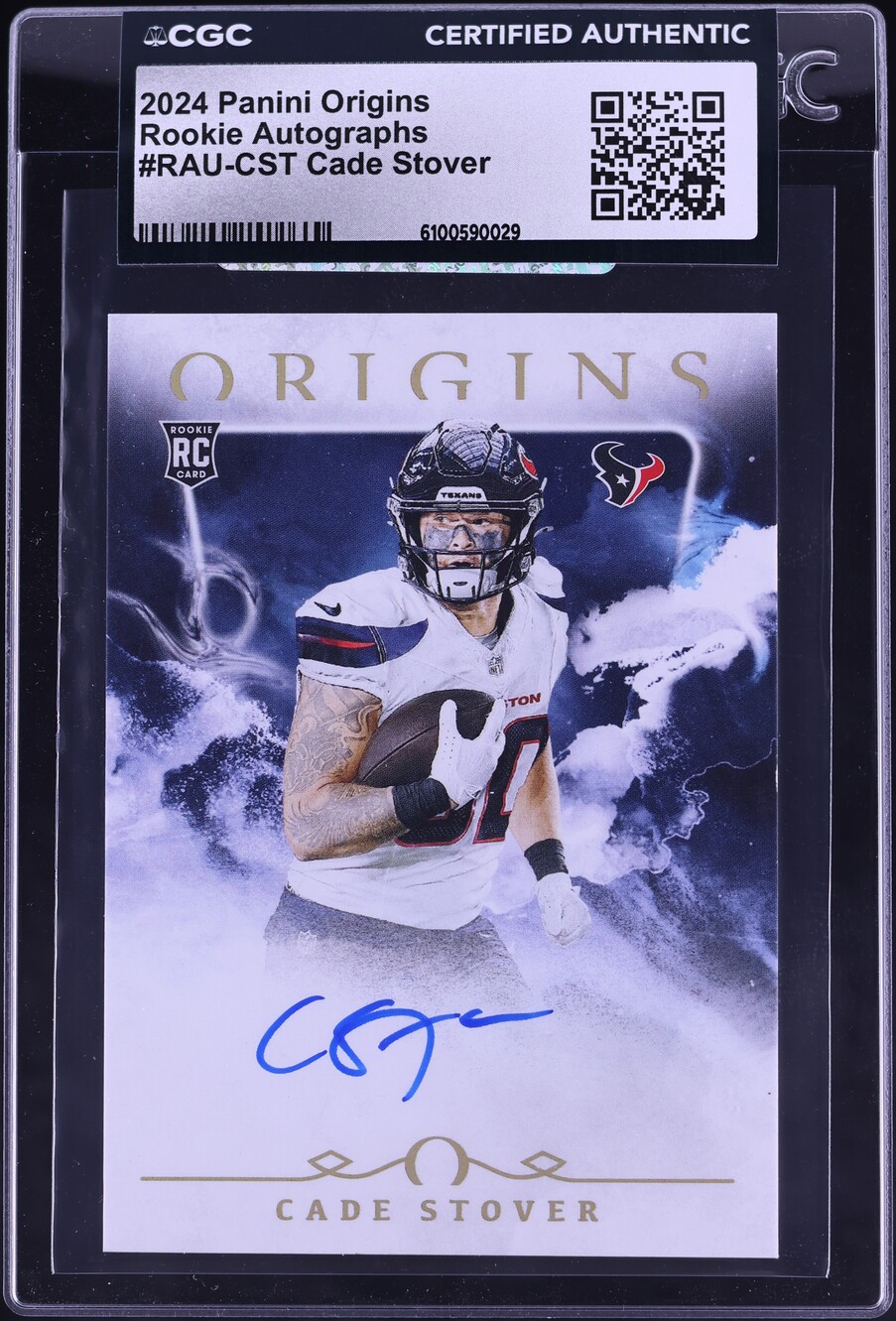 2024 Panini Origins Cade Stover ROOKIE AUTO #RAU-CST CGC AUTH on ...
