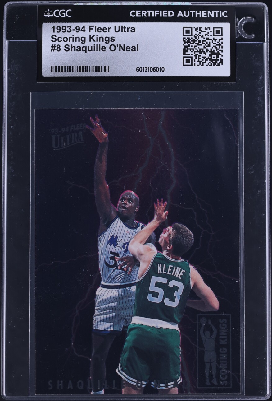 1993 Ultra Scoring Kings Shaquille O'Neal #8 CGC AUTH on Fanatics Collect