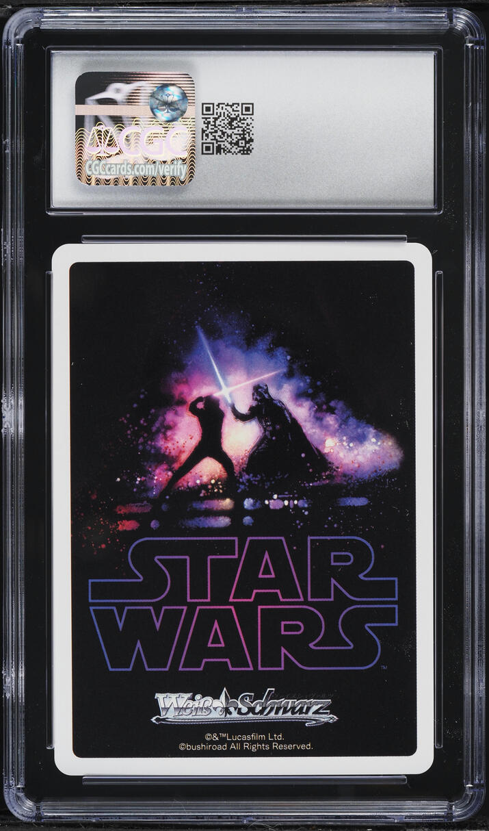 2024 Weiss Schwarz Japanese Star Wars 2 Force Parallel Former Jedi Survivor Ahsoka Tano CGC 10 ...