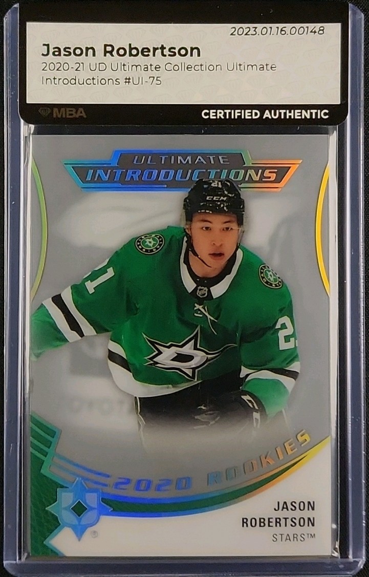 2020 Ultimate Collection Introductions Jason Robertson ROOKIE #UI-75 ...
