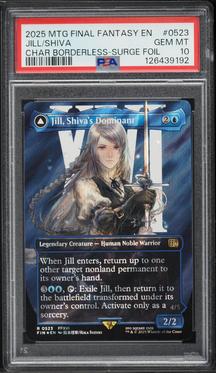 2025 Magic The Gathering MTG Final Fantasy Char Borderless Surge Foil ...