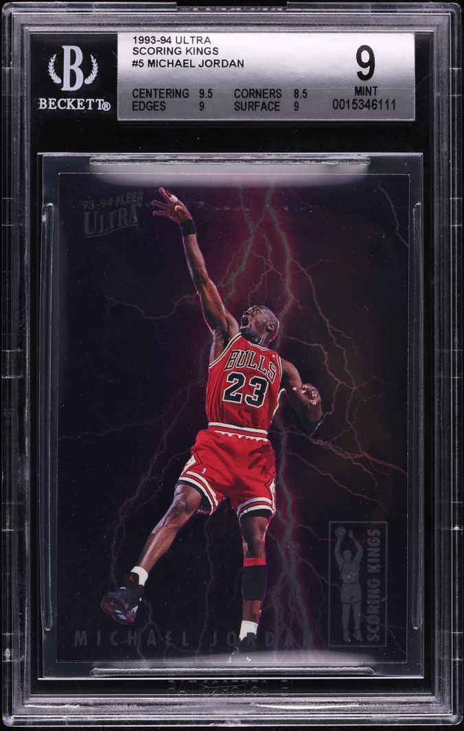 1993 Ultra Scoring Kings Michael Jordan #5 BGS 9 MINT on Fanatics Collect