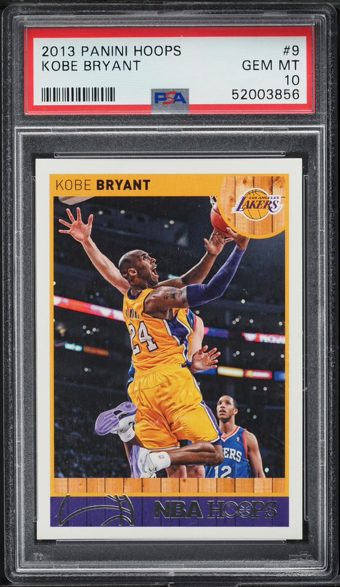 2013 Hoops Kobe Bryant #9 PSA 10 GEM MINT on Fanatics Collect