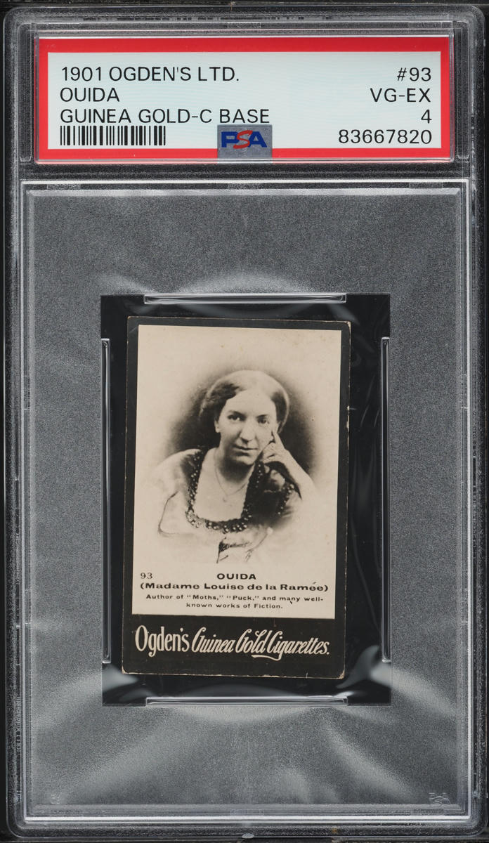 1901 Ogden's Ltd. Guinea Gold C Base Ouida #93 PSA 4 VGEX on Fanatics ...