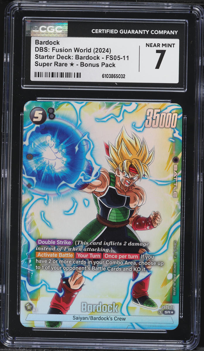 2024 Dragon Ball Super Fusion World Starter Deck Bonus Pack Bardock SR ...