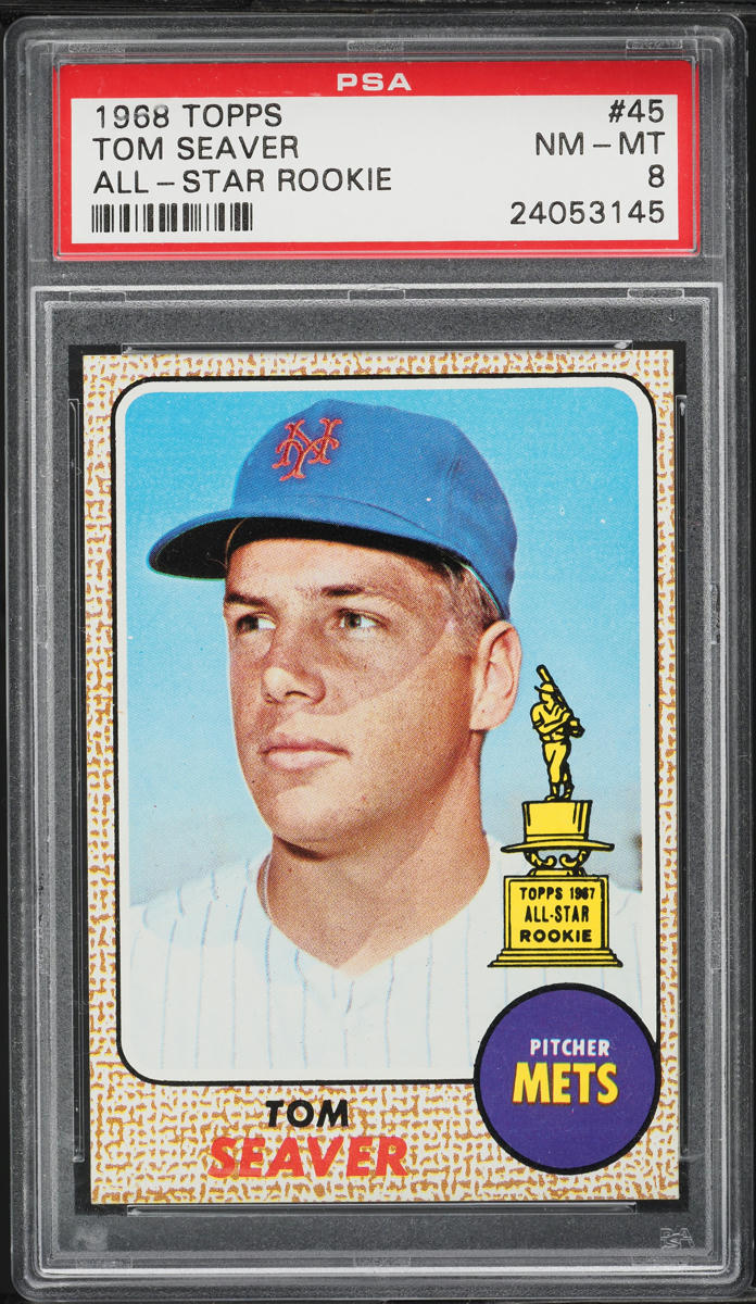 1968 Topps Tom Seaver #45 PSA 8 NM-MT on Fanatics Collect