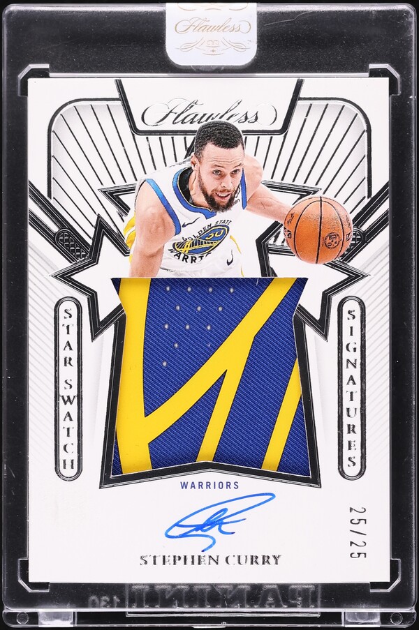 2023 Panini Flawless Star Swatch Stephen Curry PATCH AUTO 25/25 #SSS ...