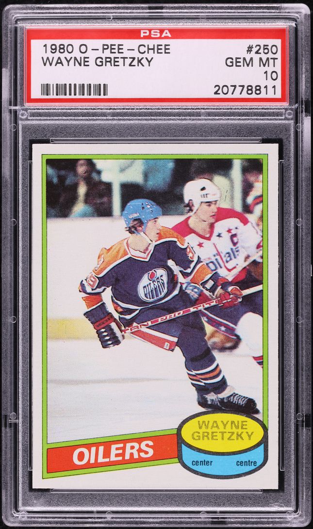 1980 O-Pee-Chee Hockey Wayne Gretzky #250 PSA 10 GEM MINT on Fanatics Collect